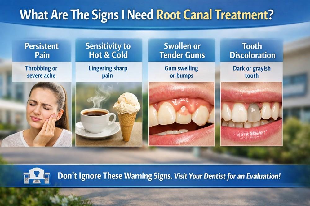 What Are The Signs I Need Root Canal Treatment?